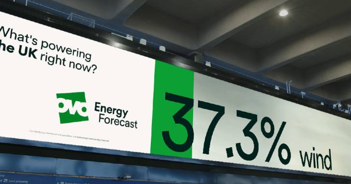 OVO’s Energy Forecast uses AI to lift the lid on Britain’s energy habits